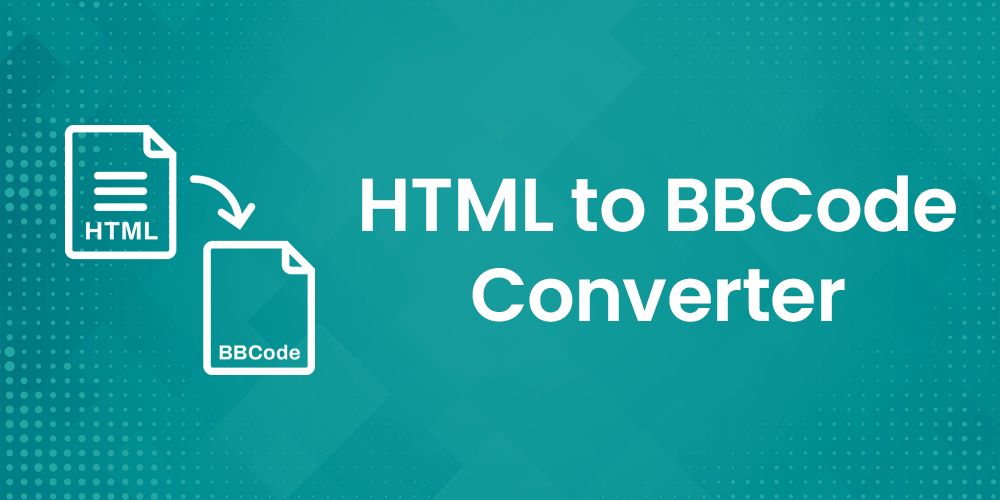HTML to BBCode Converter - Free Online Tool - No Signup - W3 SpeedUp