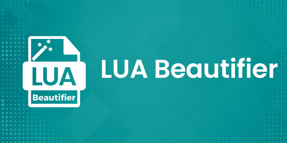 LUA Beautifier and Formatter Online Tool Beautify Your LUA Code- W3 SpeedUp