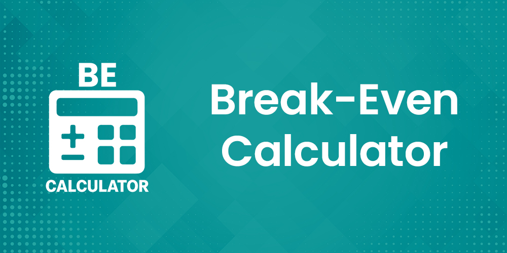 Break-Even Calculator - Simple Tool to Calculate Profitability - W3 SpeedUp