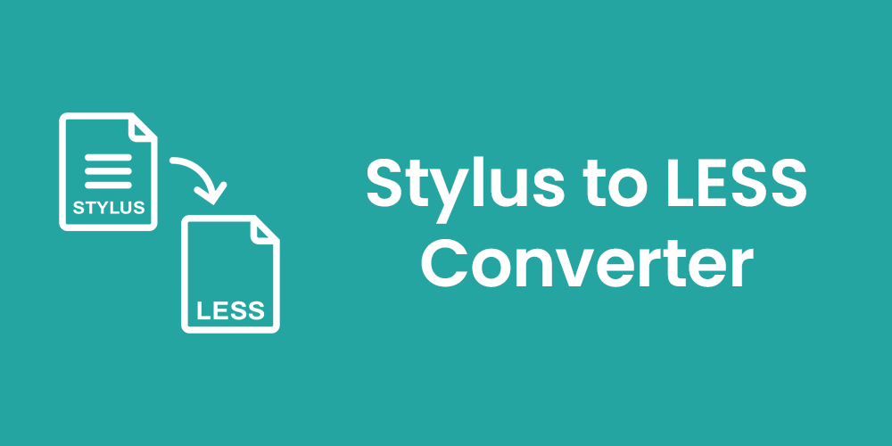Stylus to LESS Converter - Simple Online Converter Tool - W3 SpeedUp